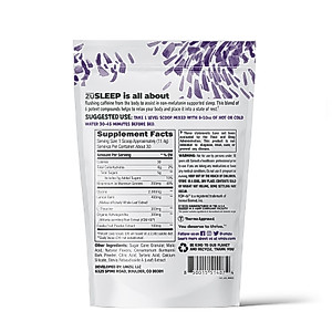 UMZU zuSleep - Natural Sleep & Relaxation Support - with Ashwagandha Root Extract, L-Theanine & Magnesium - Take 1x Daily with Water - 30 Day Supply - 12.6 oz - Apple Cider with Cinnamon