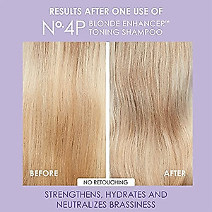 Olaplex No. 4P Blonde Enhancing Toning Shampoo, 8.5 Fl Oz