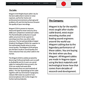 1.5 Foot – Quad Balanced Patch Cable CUSTOM MADE By WORLDS BEST CABLES – using Mogami 2534 wire and Neutrik NP3X-B ¼ Inch (6.35mm) TRS Stereo Phone Plugs