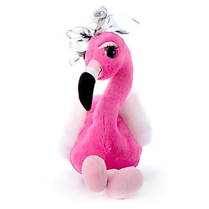 The Petting Zoo, Lash'z Flamingo Stuffed Animal, Gifts for Girls, Flamingo Plush Toy 14 inches