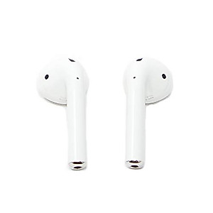 Apple MMEF2AM/A AirPods Wireless Bluetooth Headset for iPhones with iOS 10 or Later White - (Renewed)