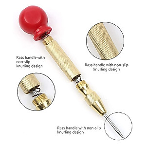 23-Pack Woodworking Chamfer Drilling Tool,5 Flute 90 Degree Countersink Drill Bits,Three Pointed Countersink Drill Bit with L-Wrench,Wood Plug Cutter Tool Drill Bits,Center Punch
