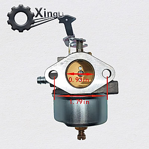 XingLi 632424 Carburetor fits for Tecumseh Carburetor Fits Specific Lawn & Garden 631533 631564 HH100 HH120 4-Cycle Horizontal Carb