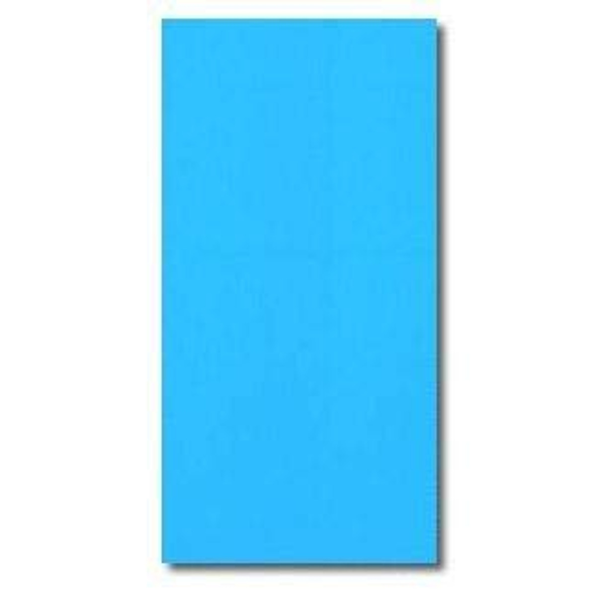 18 Foot Round Overlap Above Ground Pool Liner - Solid Blue - 20-Gauge