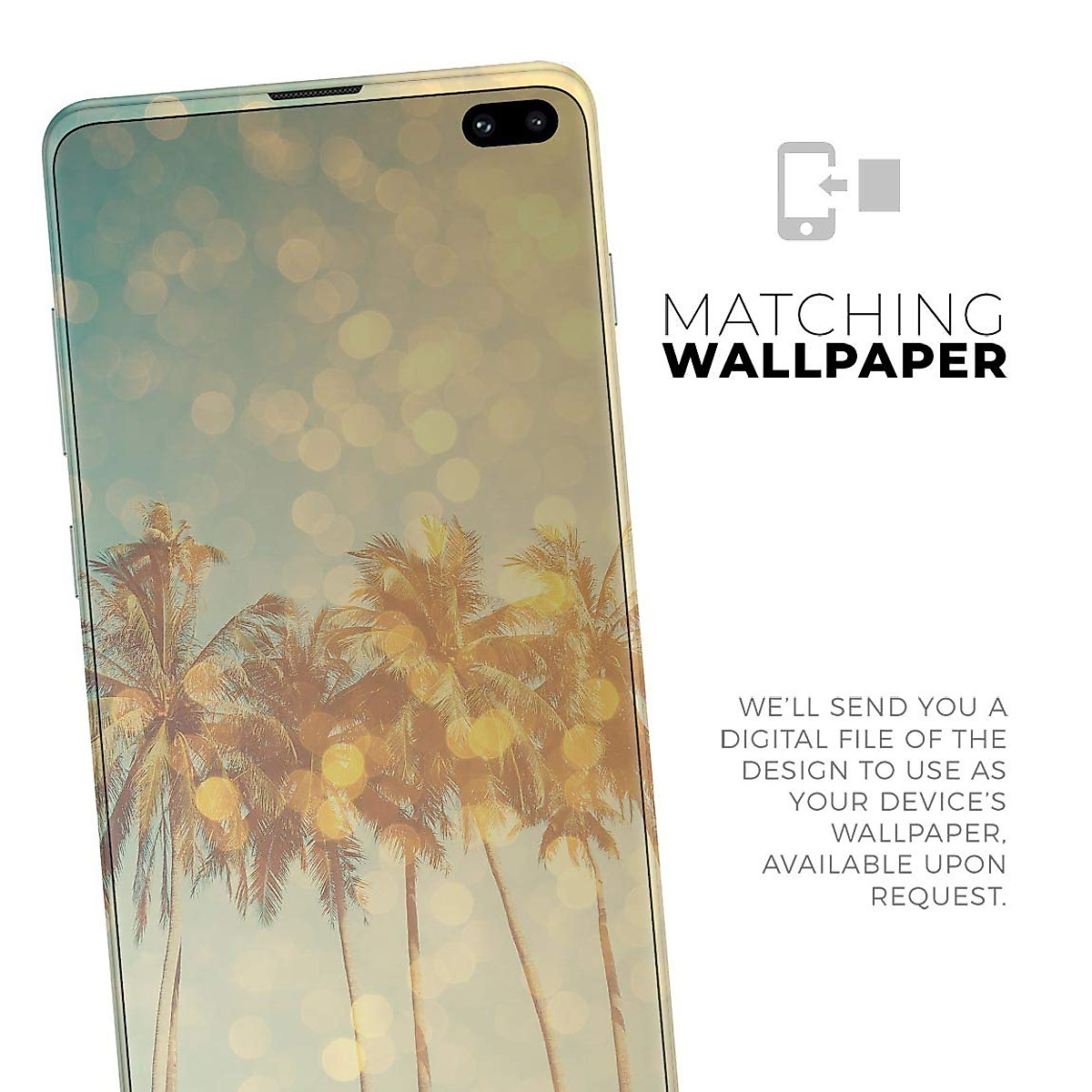 DesignSkinz Sun-Kissed Day V2 Protective Vinyl Decal Wrap Skin Cover Compatible with The Samsung Galaxy S20 (Screen Trim & Back Glass Skin)