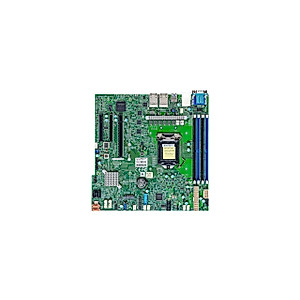 Supermicro X12STH-LN4F Micro-ATX Server Motherboard C256 LGA-1200, Quad 1GbE LAN