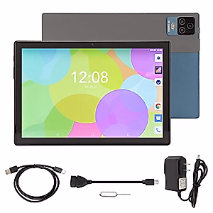 ciciglow 10.1 Inch Android Tablet pc, Ultra Portable 4GB 32GB Tablets, 1280x800 IPS Screen, Dual Card Dual Standby, 5500mah Battery, 5MP Front 13MP Rear, 2.4G/5G WiFi, Bluetooth(US)