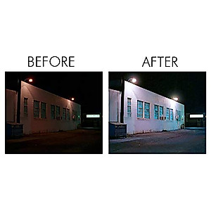 LED Dusk to Dawn Area Light - 120 Watt - 15,000 Lumens! - Perfect for use as an LED Yard Light, LED Area Light or LED Security Light