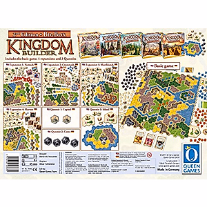 Queen Games Kingdom Builder Big Box 2nd Edition Board Game