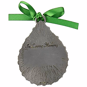 Cathedral Art CO519 Death Leaves a Heartache Teardrop Memorial Ornament, 2-3/4-Inch