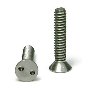 Spanner Security Flat Head Stainless Steel Machine Screws #6-32 x 1 Qty 100