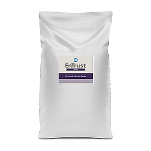 ENTRUST Adult Dog Food | Pork & Barley | Enriched with Super Foods, Antioxidants and Probiotics | No Wheat or Soy | 20 Pound Bag