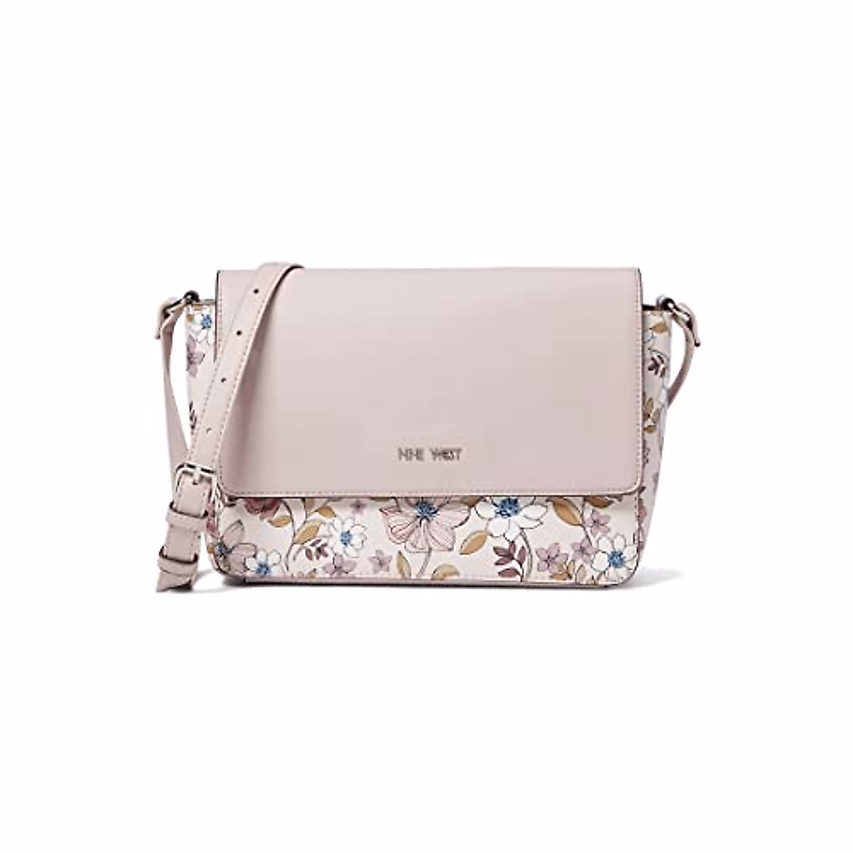 NINE WEST Calandra Mini Flap Crossbody Magnolia Floral One Size