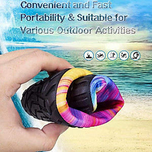 YALOX Water Shoes Women's Men's Outdoor Beach Swimming Aqua Socks Quick-Dry Barefoot Shoes Surfing Yoga Pool Exercise(Color,38/39EU)