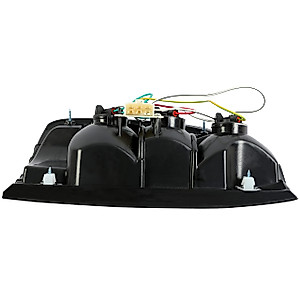 ECOTRIC Tail Light Lamp w/Bulb(s) Compatible with 1995-2000 Toyota Tacoma Truck Replace for TO2801116 8155004030 Rear Taillight Signal Brake Light Passenger Side Right RH