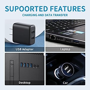 CARPSDZY TC51 USB-C Charger for Zebra TC510k TC52 TC56 TC57 Handheld Barcode Scanner Mobile Computer, Type-C Interface Clip On Charger for Convenient and Safe Charging (ADPTR-TC56-USBC-01)