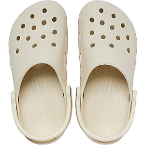 Crocs Unisex Classic Clogs, Bone, Numeric_10 US Men