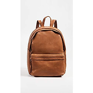 Madewell Women's The Lorimer Backpack, English Saddle, Tan, One Size