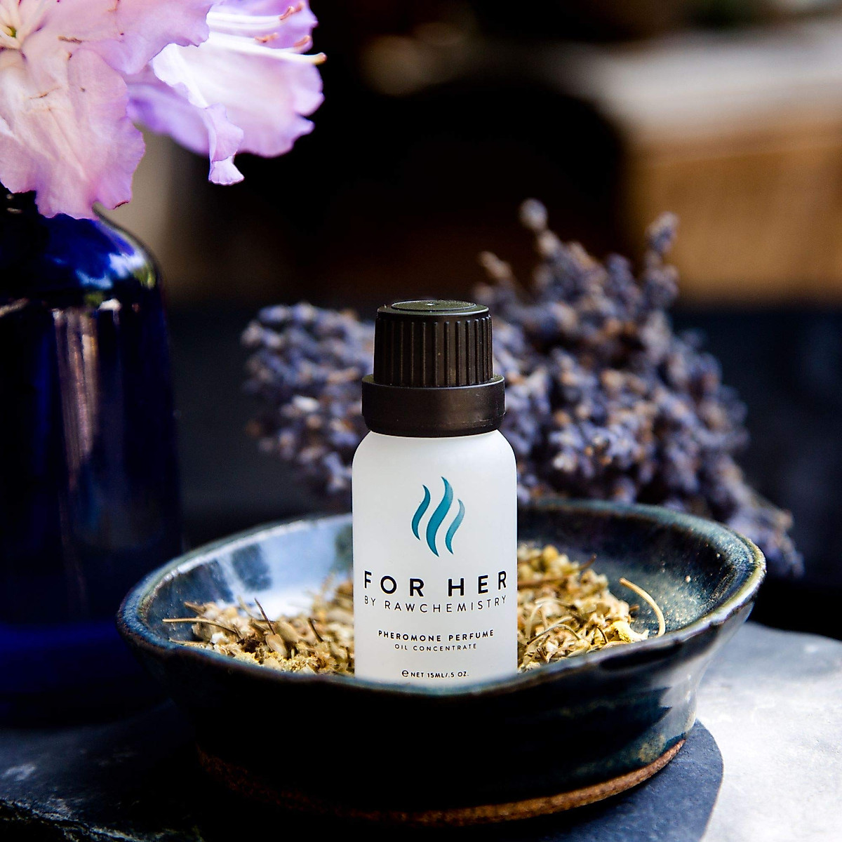 RawChemistry for Her - A Pheromone Infused Perfume Oil - Elegance, Extra Strength (15ml Concentrate)