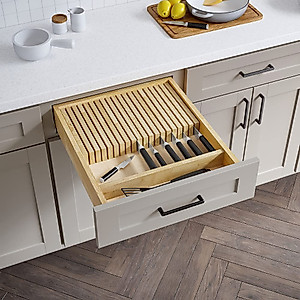 18" Drop-In Knife Block Drawer Insert