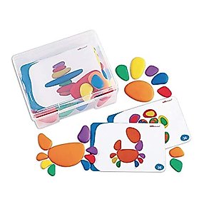 Rainbow Pebbles Sorting Stones and Activity Card Set