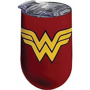 Spoontiques Wonder Woman Logo Stainless Tumbler