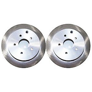 HMKJHL Rear Brake Rotor Pair R41350PR 980155 980155R 31348 12042078 12142078 126095 BD126095 145537 25843 43206CA000 43206-CA000 43206CK000 43706CK000 74325 880155 BR31348 NI484,fast delivery