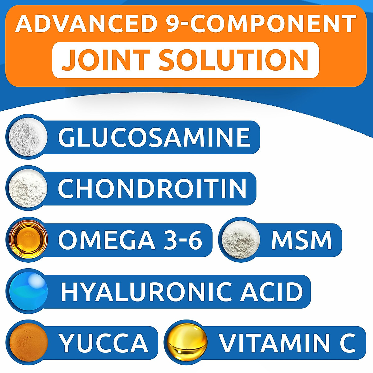 BARK&SPARK Senior Advanced Glucosamine Chondroitin for Dogs - Hip Joint Pain Relief Pills - Old Dog Joint Supplement Large & Small Breed - Hip Joint Chews Joint Health Care Vitamin Treats - 120Ct