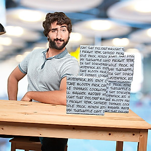 Dtiafu Rude Wrapping Paper for Women Men Adult - 6 Sheets Funny Gift Wrap for Holiday Birthday Wedding - 20 x 28 Inch Per Sheet Not Rolled