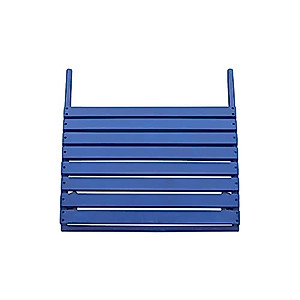 Linon Jayde Blue Adirondack Outdoor Ottoman
