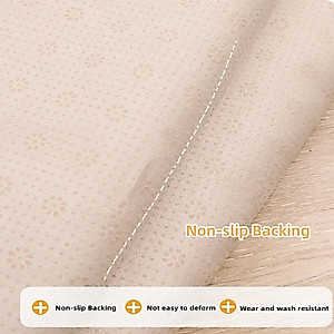 Poowe Ultra Soft Fluffy Rug Beige Faux Sheepskin Fur Area Rug Shaggy Couch Cover Seat Cushion Furry Carpet Beside Rugs for Bedroom Floor Sofa Living Room Runner, 1.6x2.6 Feet