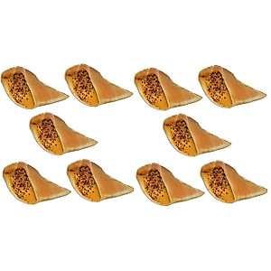 MPP Dog Dental Chew Filled Cow Hooves All Natural Healthy Bacon and Cheese Flavored (1 Hoof)