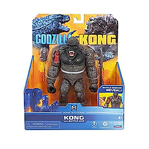Godzilla vs. Kong 6" Basic Kong with Battle-Axe Figure