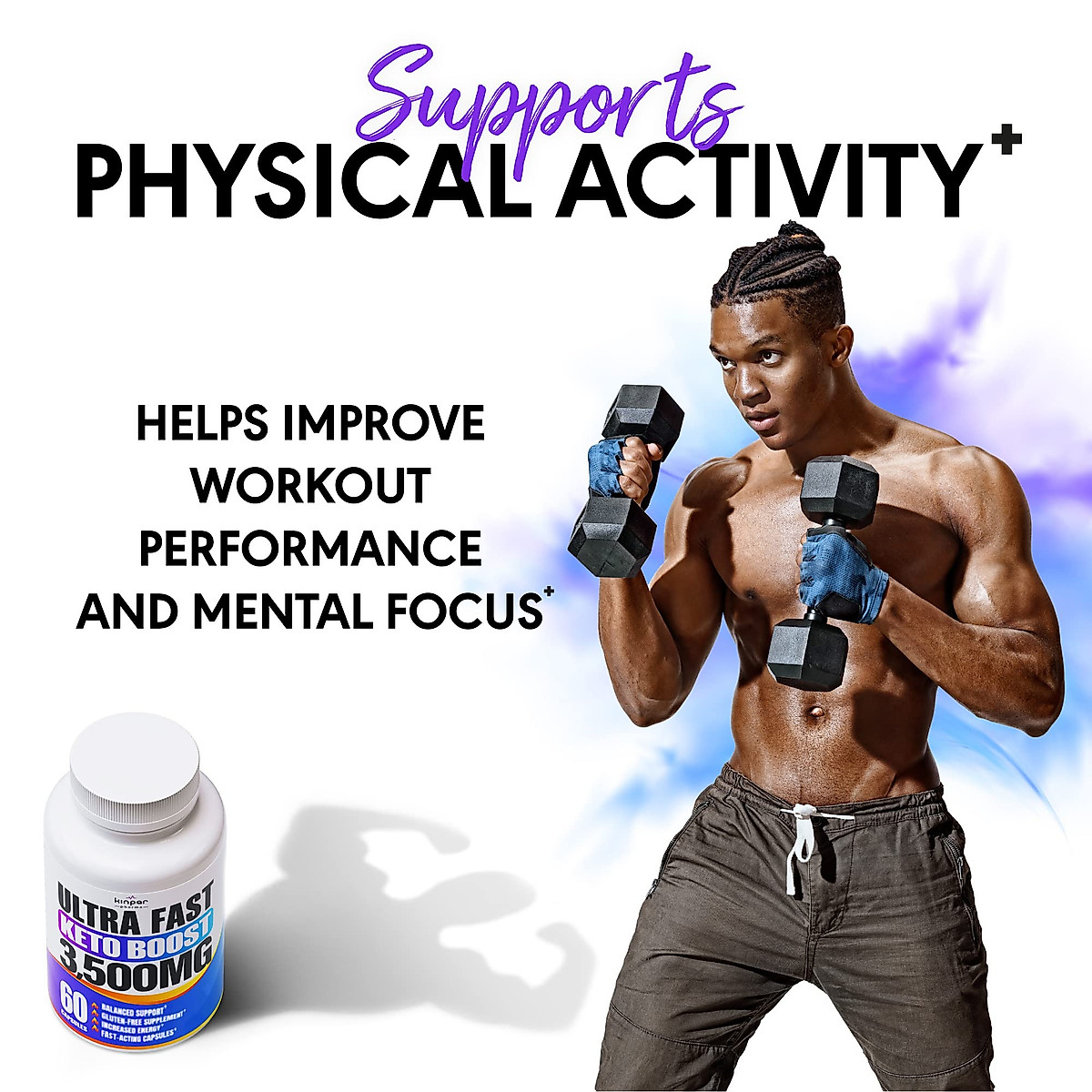 Complete Keto Pills - Keto Fast Exogenous Ketones Supplement for Improved Focus and Stamina - Advanced Weight Management, Energy, and Appetite Support - American Quality - 120 Capsules - Pack of 2