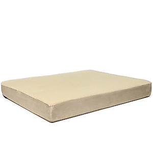 Universal Replacement Washable Large Dog Bed Cover - 36 x 28 x 4 inches - Compatible with Many Orthopedic Memory Foam Dog Bed