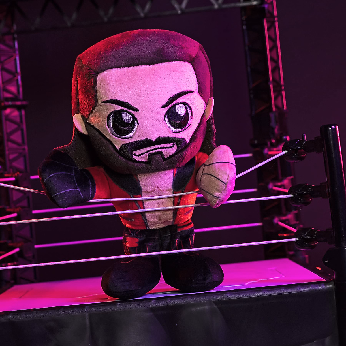Bleacher Creatures WWE Seth Rollins 8" Kuricha Plush - Soft Chibi Inspired Wrestling Superstars