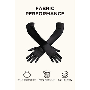 BABEYOND 1920s Accessories for Women - Great Gatsby Accessories Flapper Headband Headpiece Pearl Necklace Gloves for Women