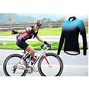 Weimostar Women's Cycling Jersey, Long Sleeved Bike Jersey,Comfortable Quick Dry