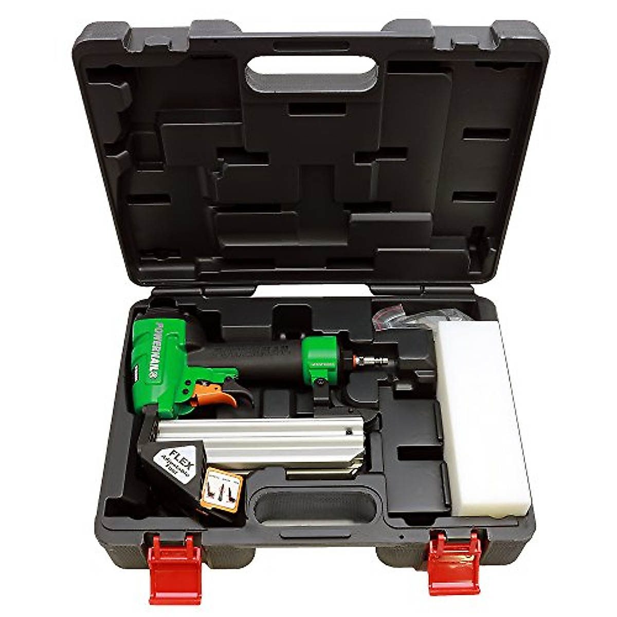 Powernail 2000F Pneumatic 20 Gauge Trigger Pull L-Cleat Nailer for Engineered and Hardwood Flooring