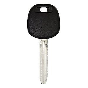 Keyless2Go Replacement for New Uncut Transponder Ignition Car Key for Select Toyota Vehicles