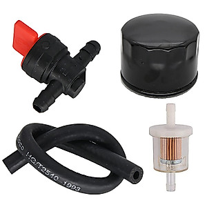 11013-7047 Air Filter 49065-7007 Oil Filter Fuel Filter for Kawasaki FR651V FR691V FR730V FS481V FS541V FS600V FS651V FS691V FS730V FX600V 4-Cycle Engine Lawn Mower Tractor