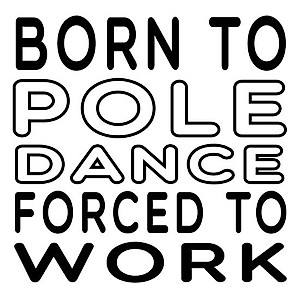 CafePress Born To Pole Dance Mug Ceramic Coffee Mug, Tea Cup 11 oz