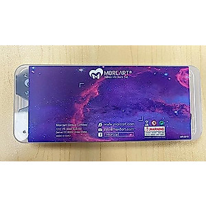 MORCART Fridge Magnets, Cute Locker Magnets, Decorative Magnets for Refrigerator Whiteboard Cabinet Office Kitchen Blackboard Bronzing Art Gift for Adult Hexagon 30PCS (Blue)