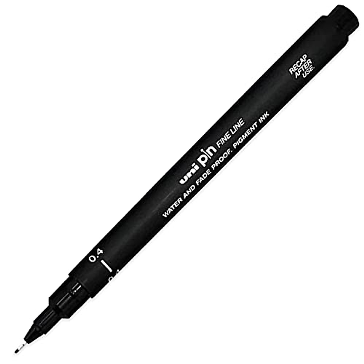 Uni Pin Fineliner Drawing Pen - Complete Set of 9 Grades - Black Ink
