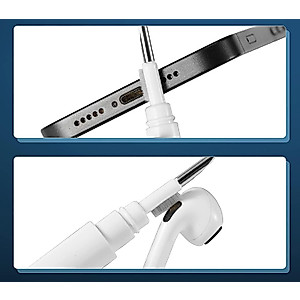 Cleaning Pen, Cleaning kit for Headphones and Cellphones, 3 in 1 Cleaning Kit for Bluetooth Airpods Case, Earbuds, Camera.