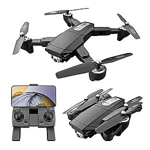 RKSTD RC Drone With Camera - Fpv Adult Beginner Remote Control Drone, One Button Takeoff/Landing, Gravity Sensor, Gesture Control, 3D Flip, Voice Control, HD Kids RC Drone, Holiday Gift