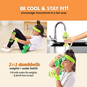 Born Toys Complete Kids Exercise Equipment Set for Ages 5 & up, Kids Workout Equipment