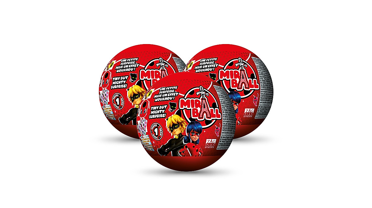 Miraculous Ladybug 4-1 Surprise Miraball Toys