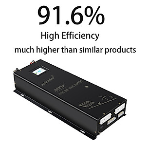 aeliussine 2000W 24v Pure Sine Wave Split Phase Inverter - 24v to 120v / 240v, 4 AC Outlets - Reliable Power for Home & RV Use