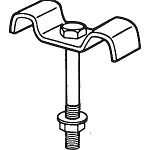 Grating Clip, 316 Stainless Steel, PK25